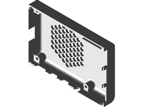 Case For Raspberry Pi D CAD Model Library GrabCAD
