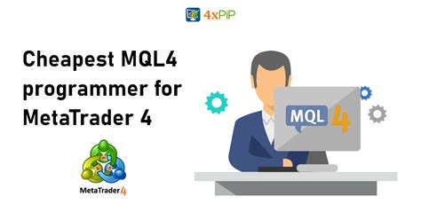 Cheapest Mql4 Programmer For Metatrader 4