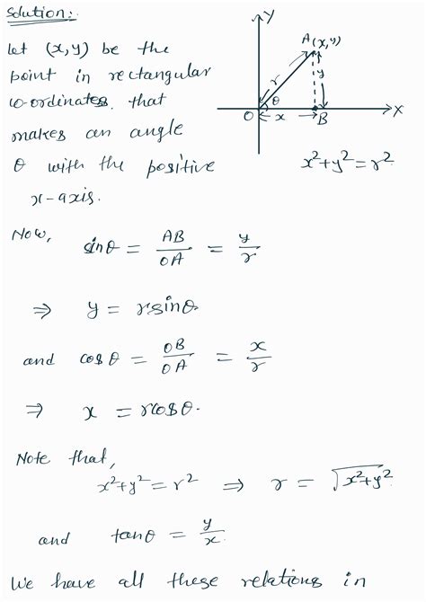 [solved] 18 when converting a rectangular equation into polar form