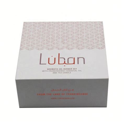Custom Print Logo Luxury Cosmetic White Paper Box Large Magnetic