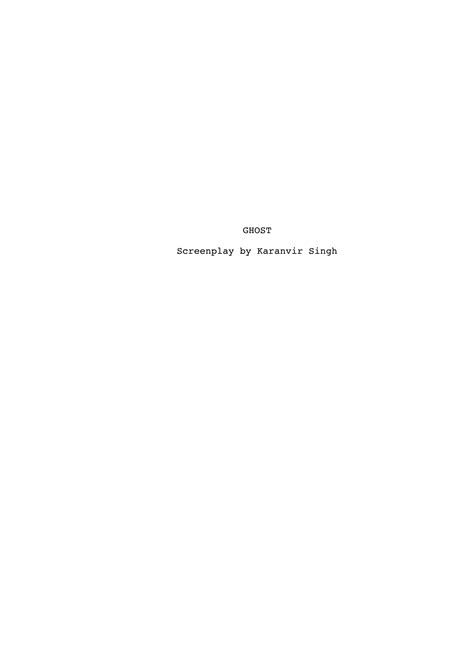 Ghost Script Final Ver Pdf