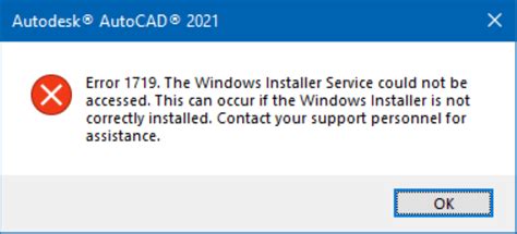 How To Fix Error 1719 Windows Installer Service Could Not Be Accessed In Windows 10 Bugsfighter