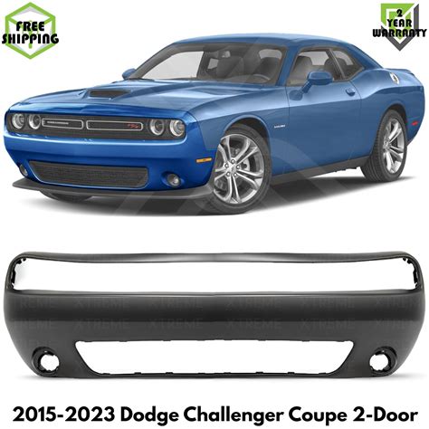 Front Bumper Cover Fascia Paintable For 2015 2023 Dodge Challenger