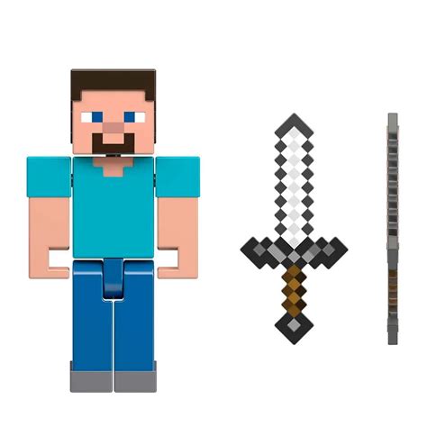 Minecraft Steve With Sword Mojang Minecraft Steve Diamond Edition