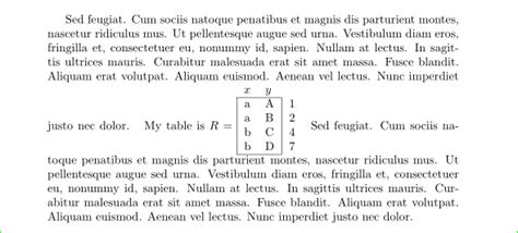 Tables Specifying A Tabular Of A Certain Shape As A New Command Tex