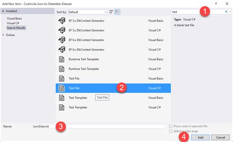 Convert Json To Datatable Or Dataset In C Codingvila