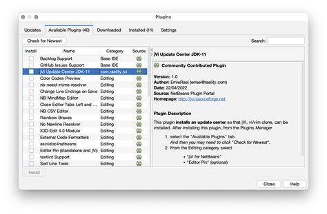 Vim Plugin For Netbeans Ide Stack Overflow