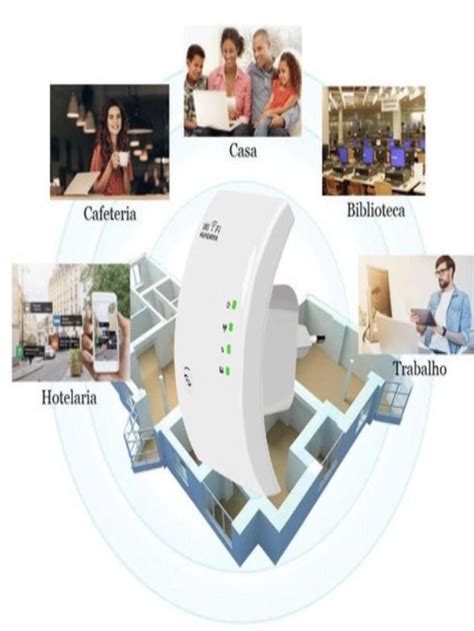 Repetidor Wireless Amplificador De Sinal Expansor Rede Wifi Artofit