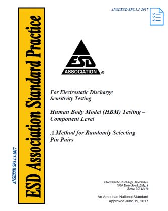 Jwg Human Body Model Hbm Device Testing Eos Esd Association Inc
