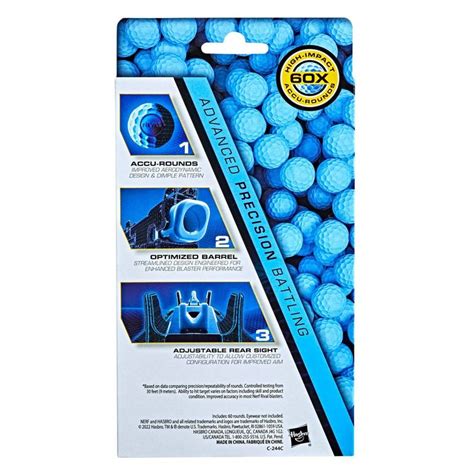 Nerf Rival 60 Accu Round Refill Nerf Rival Nerf Round Eyewear
