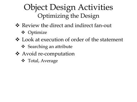 Object Oriented System Design Pptx