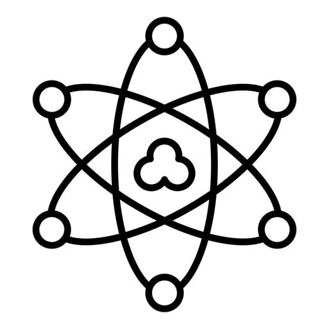 Atomic Energy Icon Style 21265378 Vector Art At Vecteezy