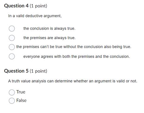 solved in a valid deductive argument the conclusion is