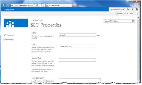 Search Engine Optimization In Sharepoint 2013 Waldek Mastykarz