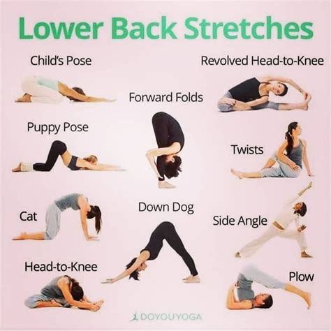 Lower Back Stretches Yoga