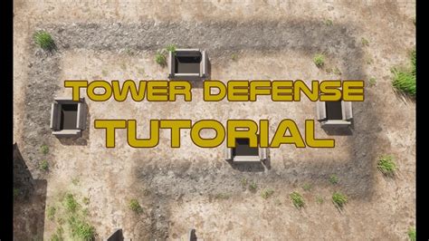 Unreal Engine Tower Defense Tutorial Youtube