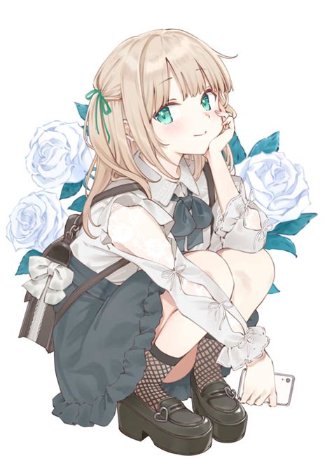 Cute Pose Original Rawwnime