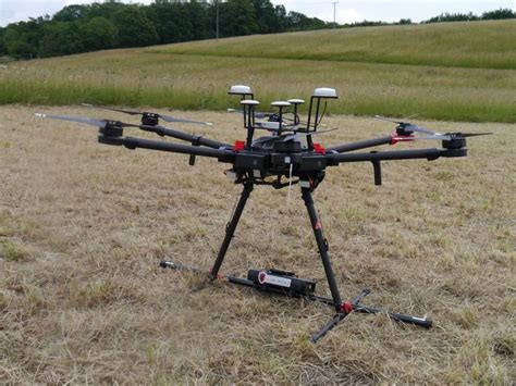 Introducing Our Unmanned Aerial Vehicle Uav Uxo Survey System 1st Line Defence
