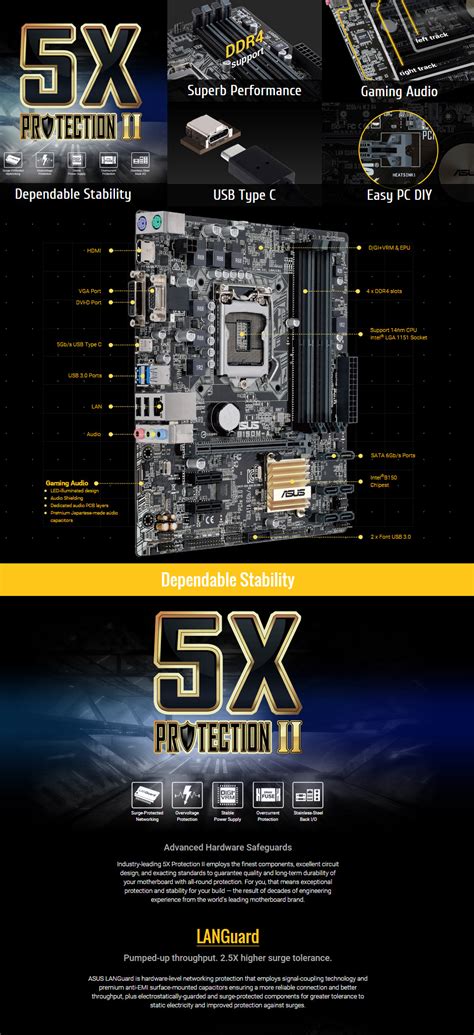 Buy ASUS B150M-A Motherboard [B150M-A] | PC Case Gear Australia
