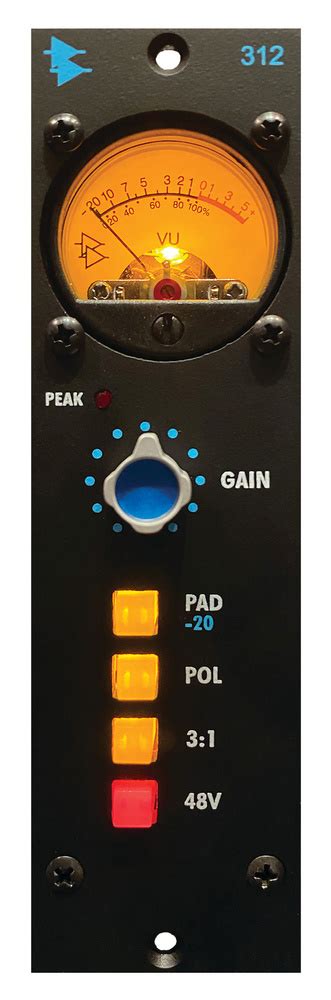 API Reissue 312 Mic Preamp