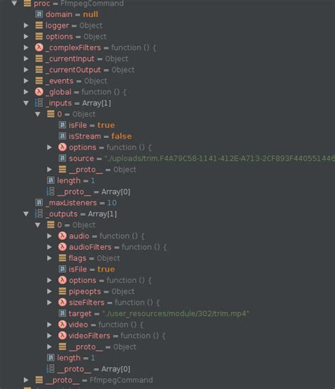 node js ffmpeg coverting mov to mp4 gives no output stack overflow