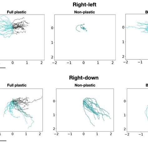 Trajectories Of The Best Organism In The Last Generation Of Each Download Scientific Diagram