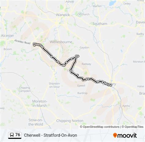 76 Route Schedules Stops And Maps Stratford Updated