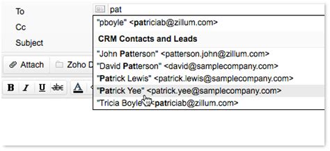 Email With CRM Inside A Must Have For Sales People Who Live In Email Zoho Blog