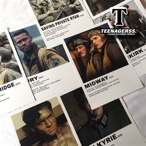 Jual 8 Pcs Poster Best Ww2 Film Aesthetic Wall Decor Shopee Indonesia