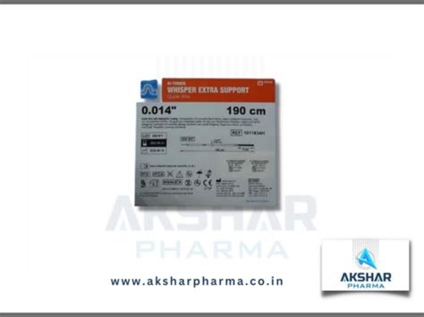 Whisper Extra Support Guide Wire At INR At Best Price In Surat Akshar Pharma