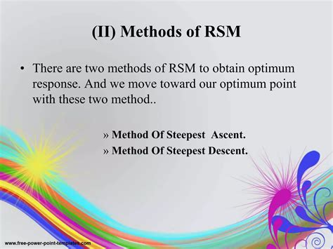 response surface method pptx web development internet