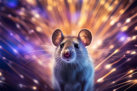 Premium Ai Image Mouse Background