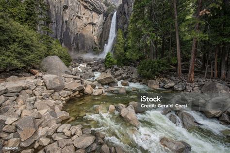 Yosemite Falls In The Spring Which Is The Highest Waterfall In North America Yosemite National