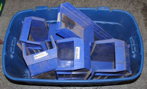 8 Large Sorting Bins Estate