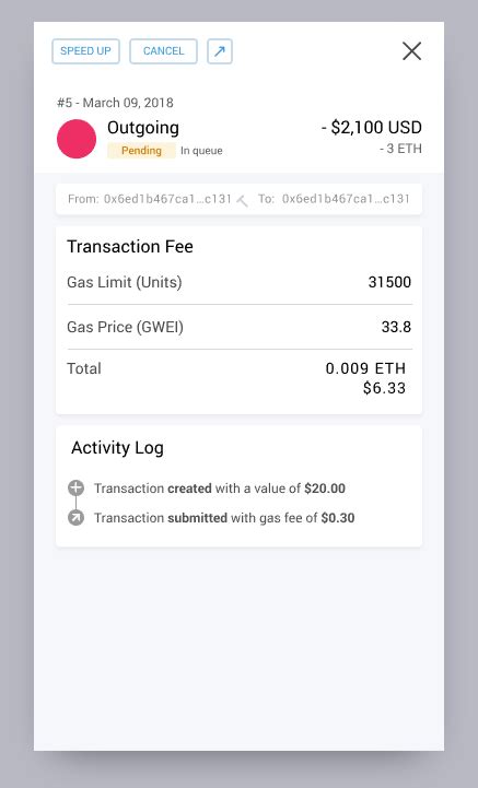transaction detail view · issue 25 · metamask design · github