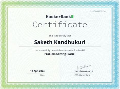 Saketh Kandhukuri On Linkedin Excited To Announce The Completion Of My