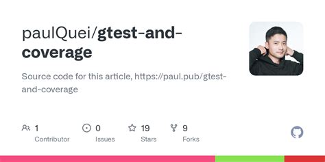 Github Paulquei Gtest And Coverage Source Code For This Article