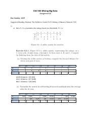 CSC 555 Assignment 6 Pdf CSC 555 Mining Big Data Assignment 6 Due Sunday 10 15 Suggested