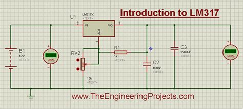 Introduction To LM317 The Engineering Projects