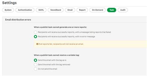 Publish Task For New Report Not Sending Email With Qlik Community
