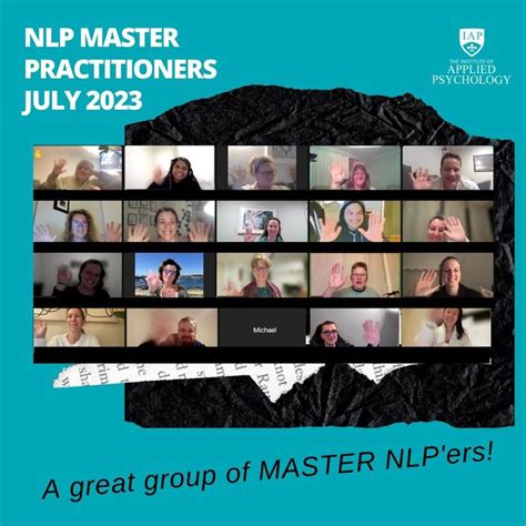 Institute Of Applied Psychology On Linkedin Nlp Nlppractitioner Masternlppractitioner Iap