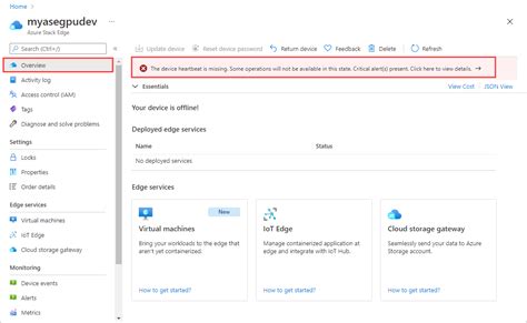 Install Update On Azure Stack Edge Pro Gpu Device Microsoft Learn