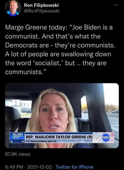 Ranting Nonsense From Her Car Is What Appeals To Her Base R Politicalhumor