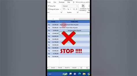 Cara Menggunakan Rumus Terbilang Di Excel Shorts Belajarexcel