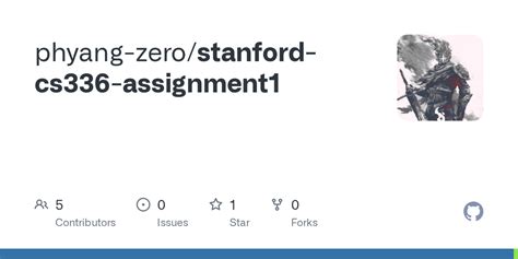 GitHub Phyang Zero Stanford Cs Assignment