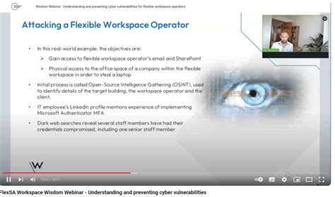 Must View Cyber Security Webinar Flexible Space Association