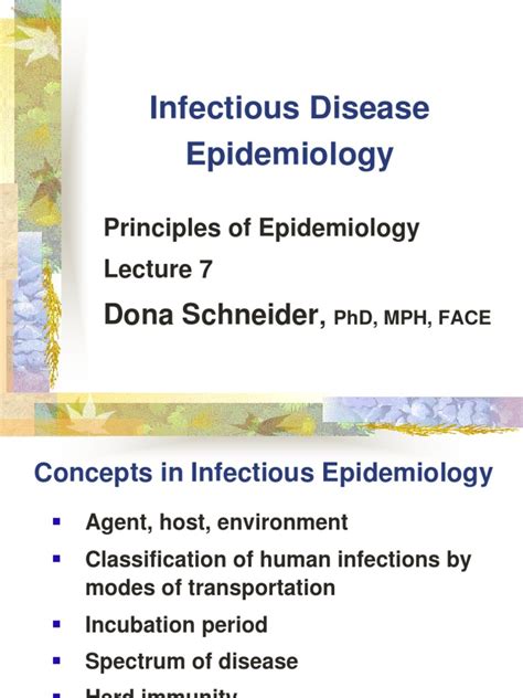 Principles Of Epidemiology Pdf Transmission Medicine Infection