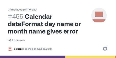 Calendar Dateformat Day Name Or Month Name Gives Error · Issue 455