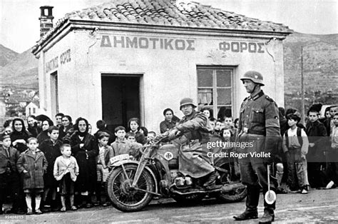 World War Ii Invasion Of Greece By The German Army Greek Civilians