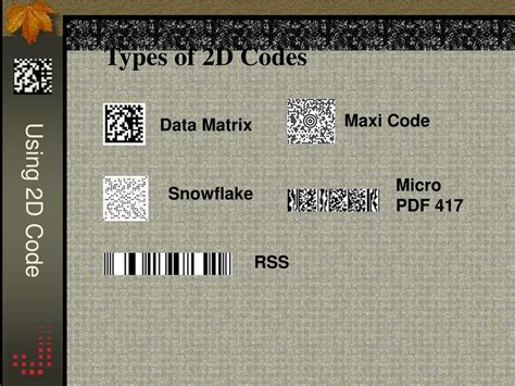 Ppt Using 2d Code Powerpoint Presentation Free Download Id 5771579
